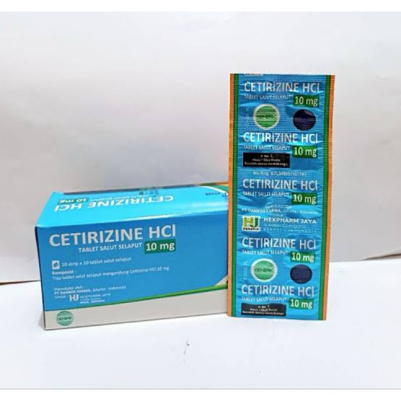 Jual Cetirizine HJ tablet | Shopee Indonesia