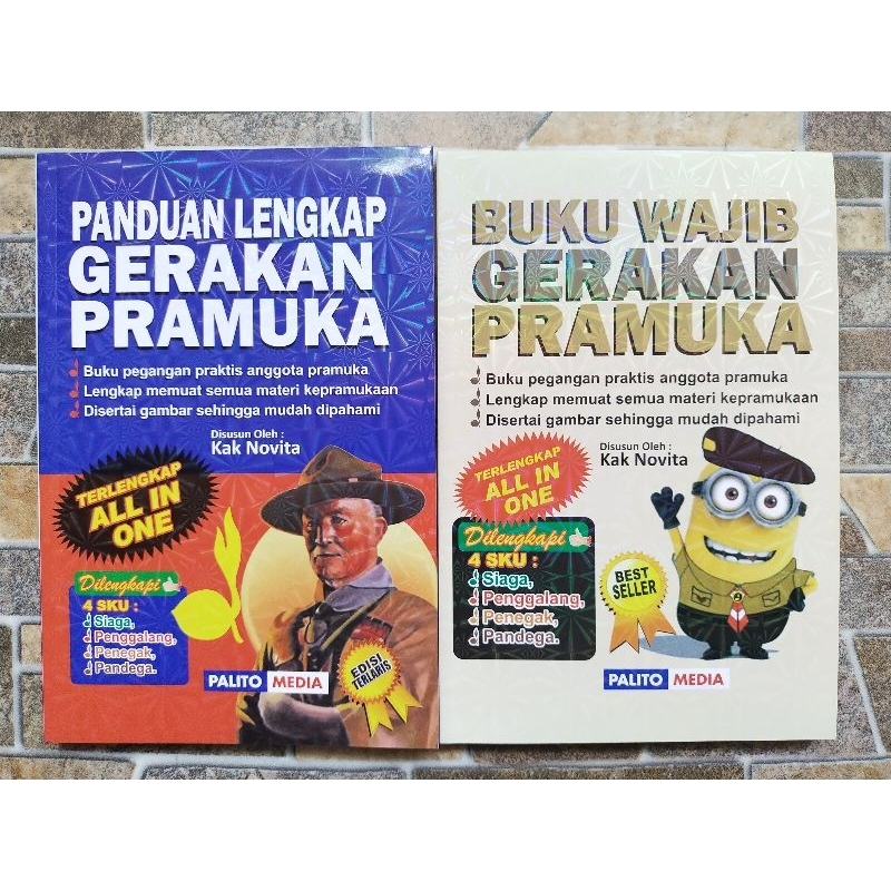 Jual Buku Lengkap Gerakan PRAMUKA| 2 cover isinya sama| best seller ...