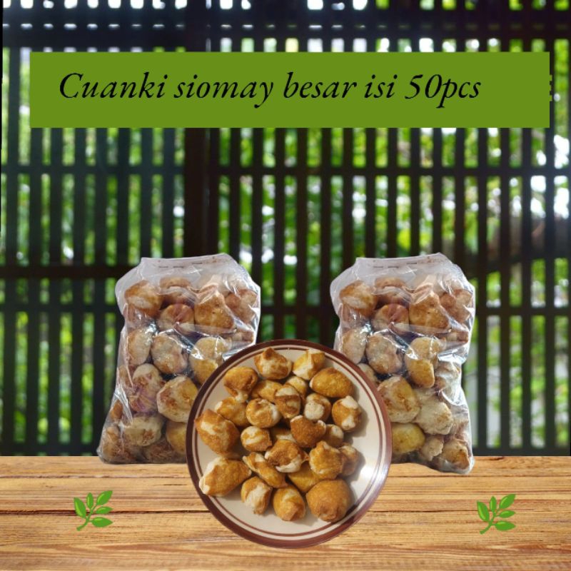 Jual Cuanki siomay besar isi 50pcs | Shopee Indonesia