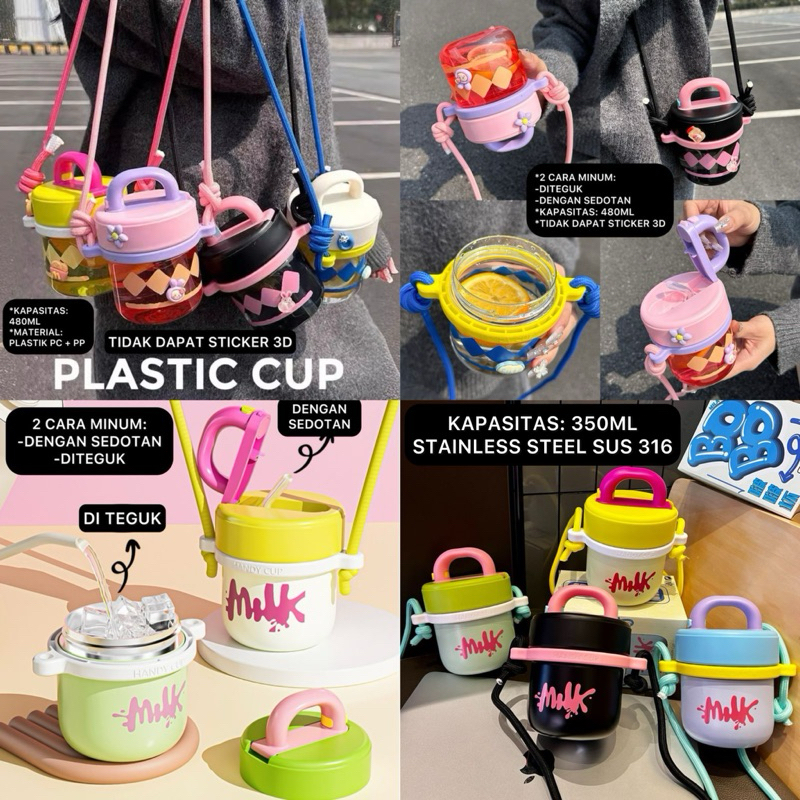 Jual SUNWAYSTORE - Tumbler Bobo Cup Stainless 350ml SUS 316 / Botol ...