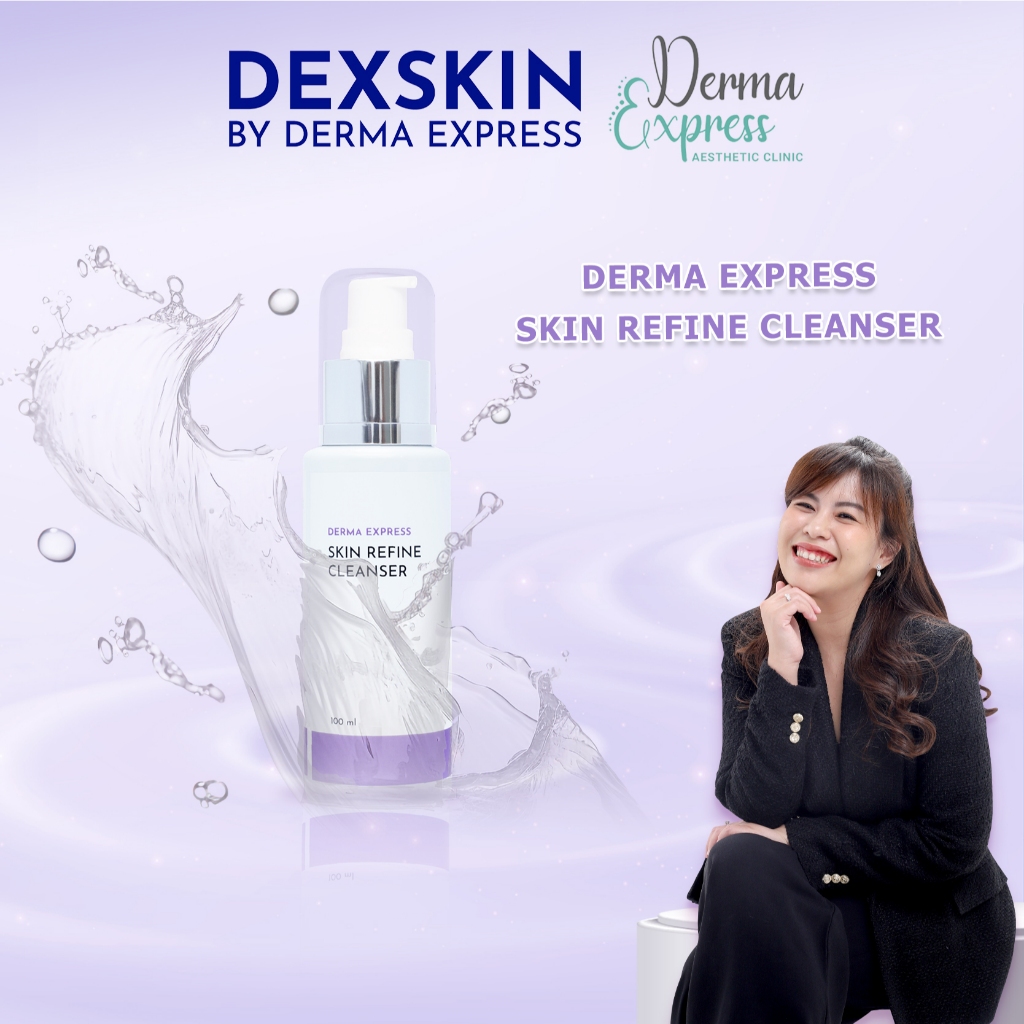 Jual DERMA EXPRESS Skin Refine Cleanser (100ml) | Shopee Indonesia
