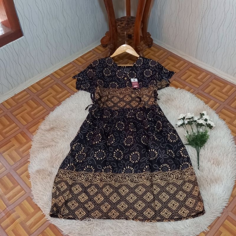 Jual Daster Kimono Rayon Motif Bunga Batik Kekinian/Daster Kimono Busui ...