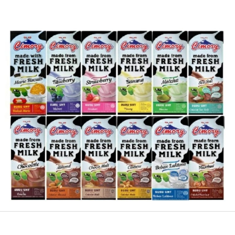 Jual susu uht Cimory 250 ml | Shopee Indonesia