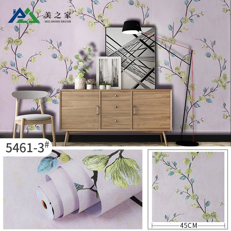 Jual Wallpaper Sticker Dinding Bunga Sakura Pink Panjang 10Meter x ...