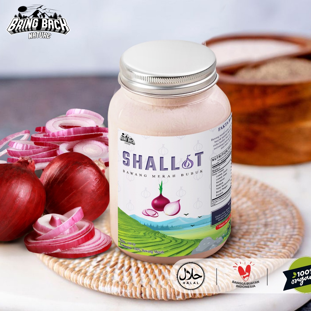 Jual BAWANG MERAH BUBUK 160gr PREMIUM ASLI DAN MURNI / PURE SHALLOT ...