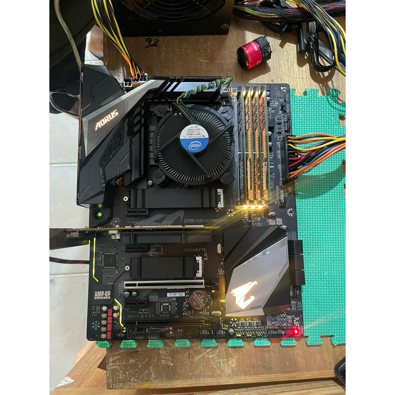 Jual Gigabyte Z390 Aorus Pro/Wifi Plus Core i9 9900KF dan NVme 1TB XPG | Shopee Indonesia