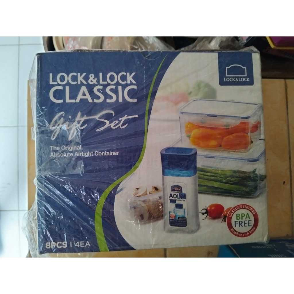 Jual lock&lock lock n lock CLASSIC gift set 4 buah | Shopee Indonesia