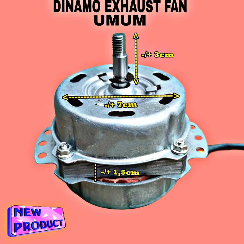 Jual Dinamo , Kipas Angin , Motor kipas Hexos SEMUA MERK Exhaust ...