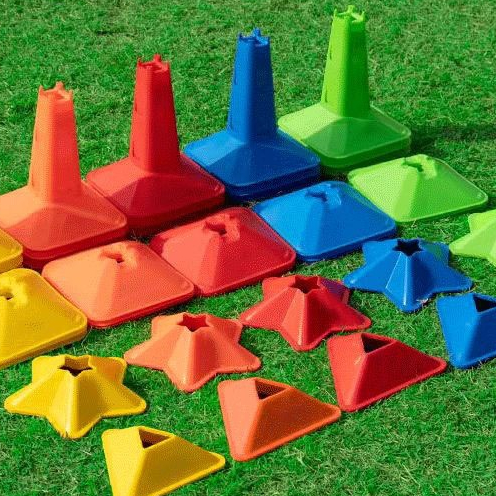 Jual PAKET LENGKAP 10 PCS Cone Kerucut Kun Mangkok Latihan Olahraga ...
