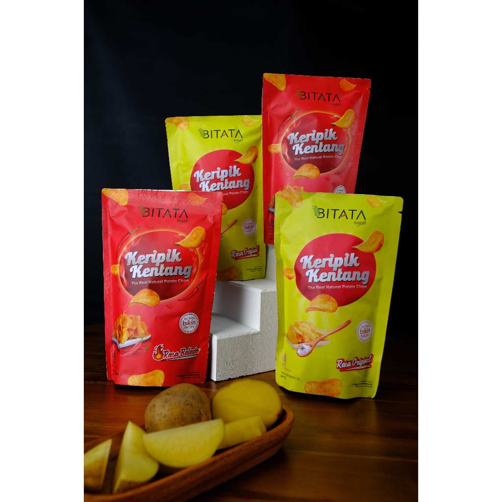 Jual KERIPIK KENTANG - BITATA | Shopee Indonesia
