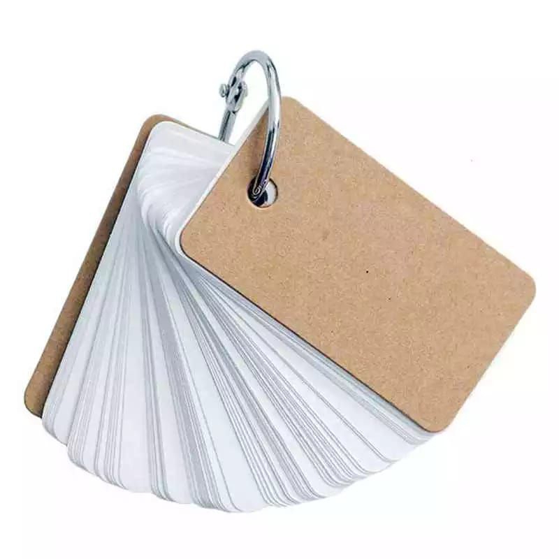Jual FLASH CARD - ISI 50 LEMBAR - KARTU BELAJAR ANAK - KARTU POLOS ...