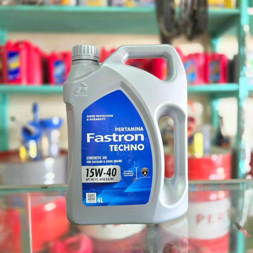 Jual Fastron Techno 15W-40 (4L) | Shopee Indonesia