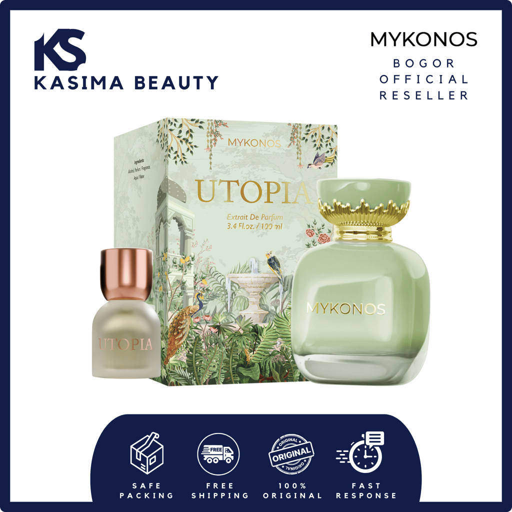 Jual READY MYKONOS UTOPIA EXTRAIT DE PARFUM READY 100 ML & 15 ML ...
