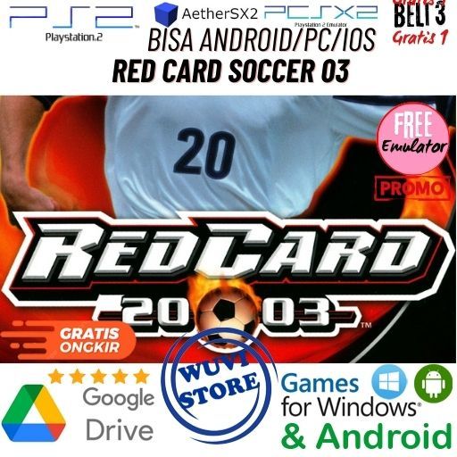 Jual PS 2 Red Card Soccer 03 | Bisa di PC / Android / IOS Plus Emulator ...
