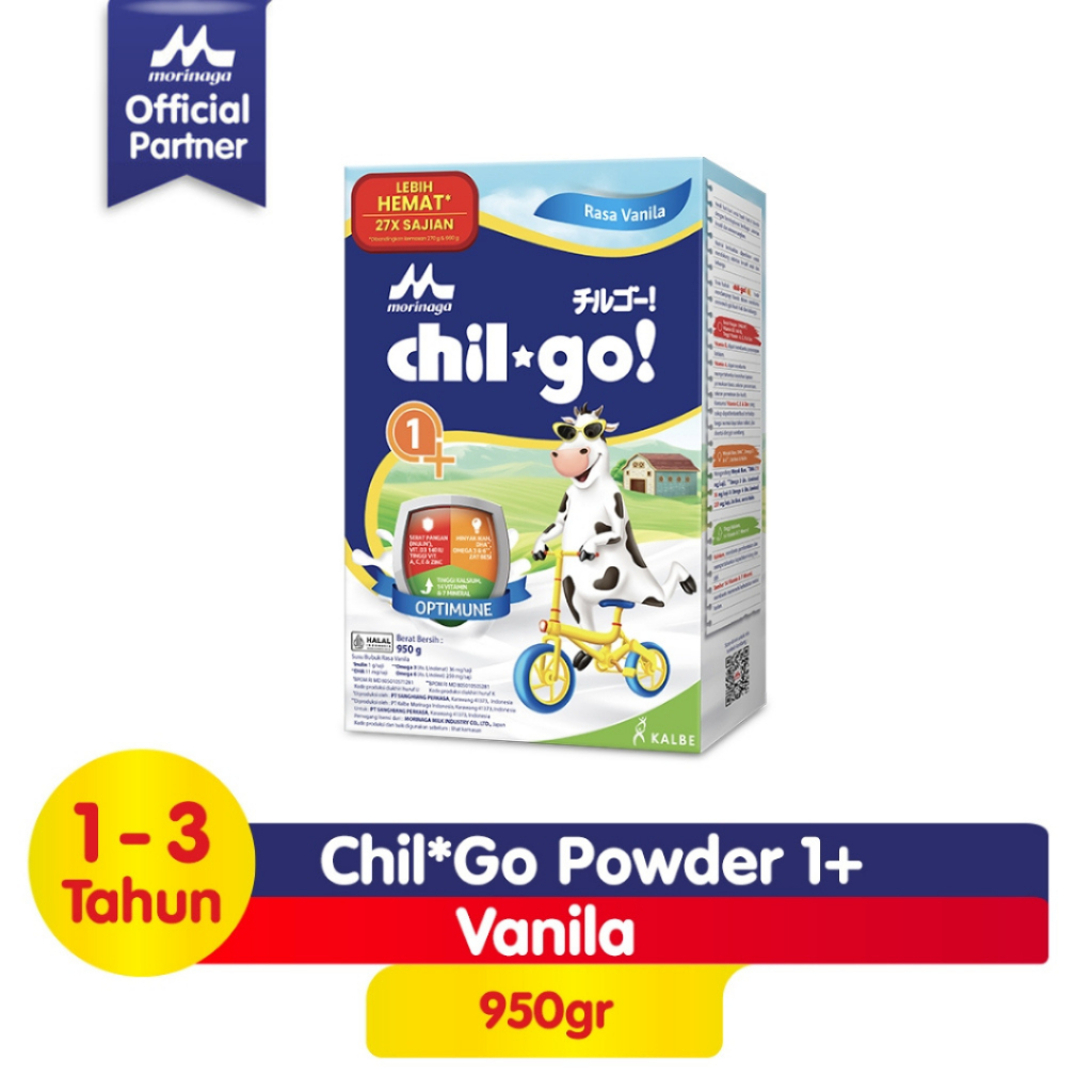 Jual CHIL GO Bubuk Powder 1+ Vanila 950gr CHILGO | Shopee Indonesia