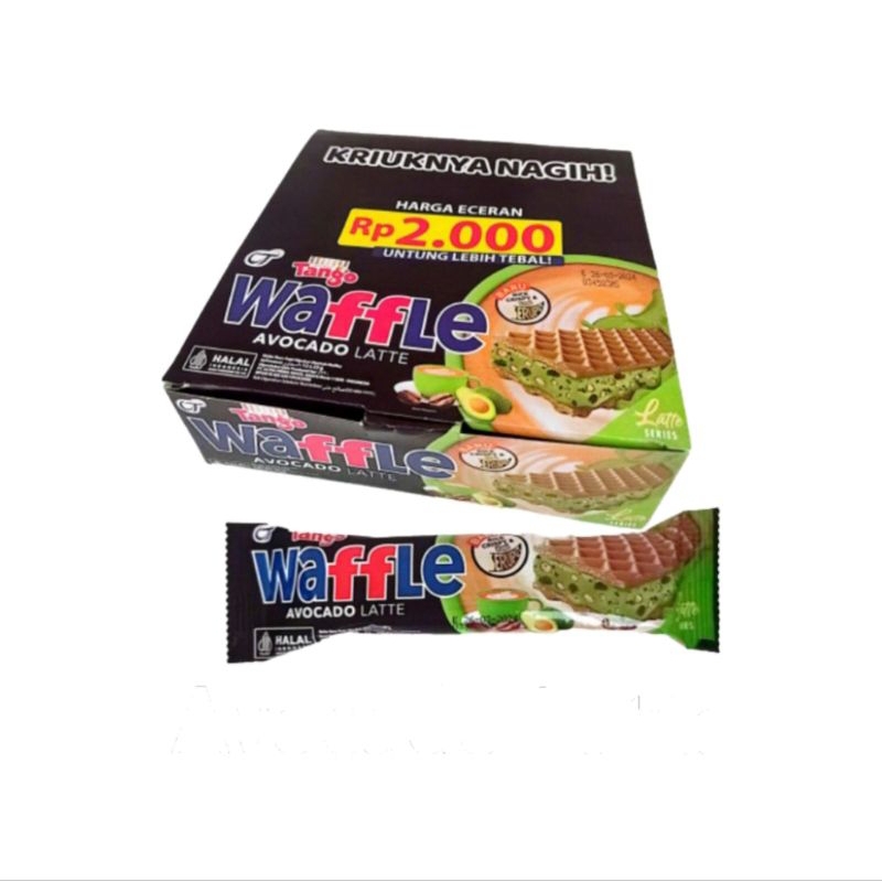 Jual Tango Waffle Avocado Latte (1 box/12 pcs) | Shopee Indonesia