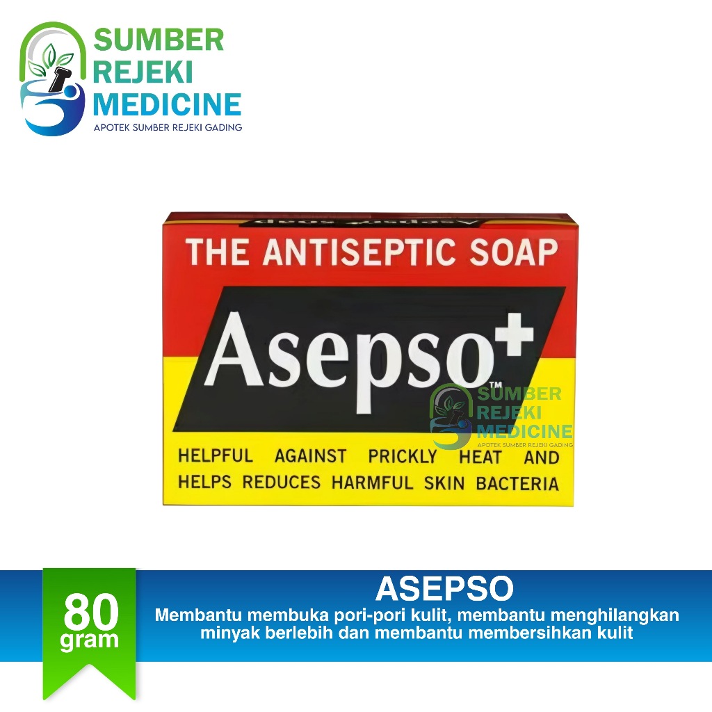Jual Asepso soap (80 Gram) | Shopee Indonesia