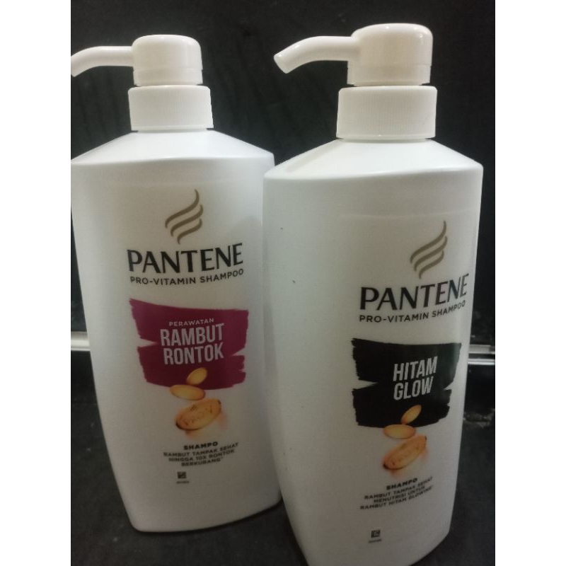 Jual Shampoo Pantene Hitam Glow 750ml / Perawatan Rambut Rontok 900ml ...