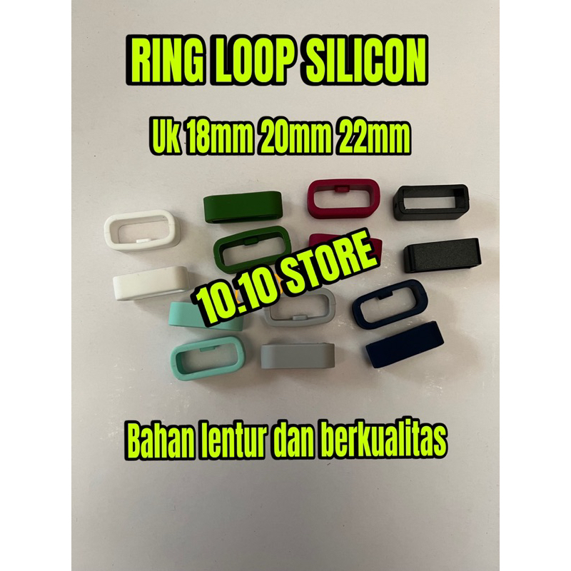 Jual Ring Loop Silikon uk 18mm, 20mm dan 22 mm | Shopee Indonesia