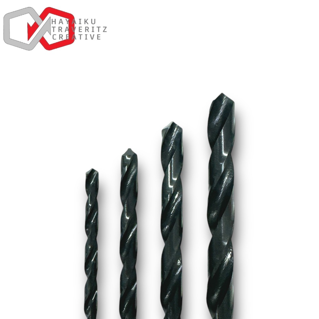 Jual Mata Bor Drill For Cnc Machine Original HSS Mata Bor Besi Baja ...