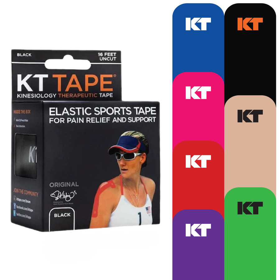 Jual KT Tape Original Cotton Semua Warna Precut 20 Strips 5cm x 25cm ...