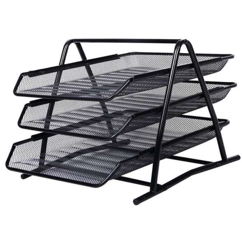 Jual Document tray 3 susun / Rak document / Rak kertas 3 tier | Shopee ...