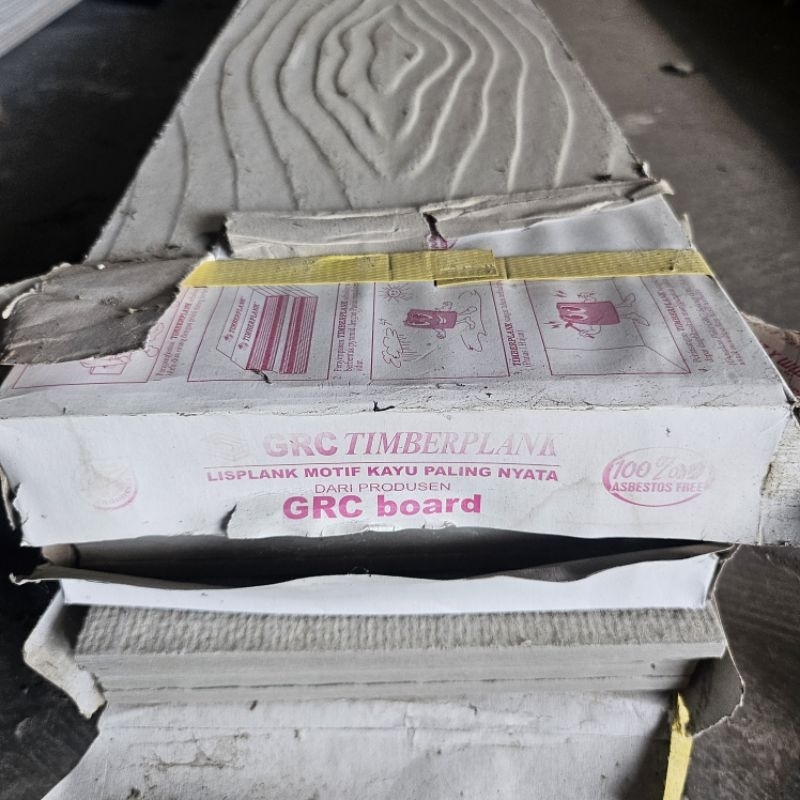 Jual GRC BOARD listplank motif 20x400 | Shopee Indonesia