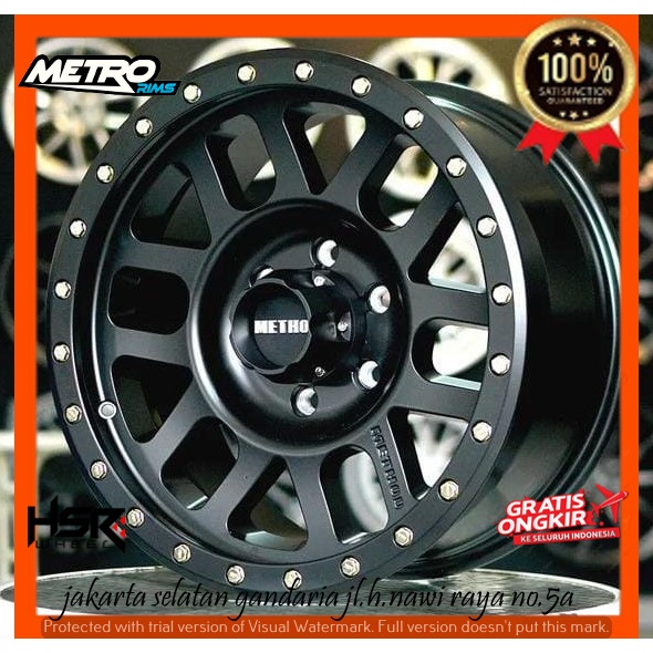 Jual velg mobil racing ring 18 pcd 6x139,7paket velg plus ban bfg untuk ...