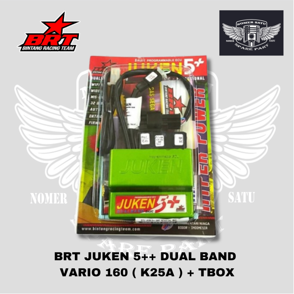 Jual ECU BRT JUKEN 5++ DUAL BAND HONDA VARIO 160 ( K25A ) + TBOX ORIGINAL BINTANG RACING TEAM ...
