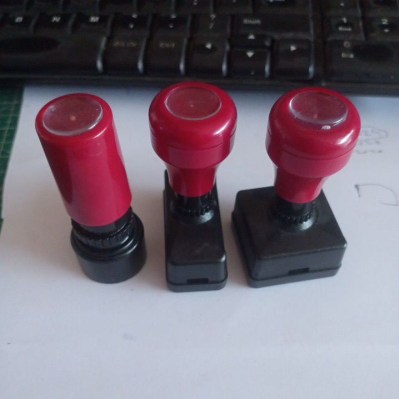 Jual stempel flas / otomatis tanpa bantalan | Shopee Indonesia