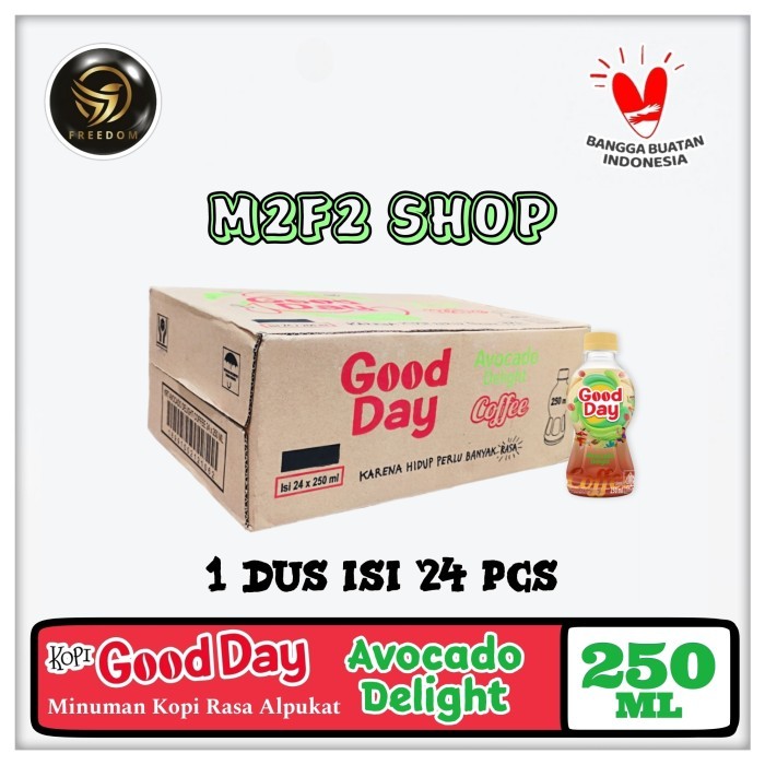 Jual Kopi Good Day Avocado Delight Coffee Botol Pet - 250 ml (Kemasan ...