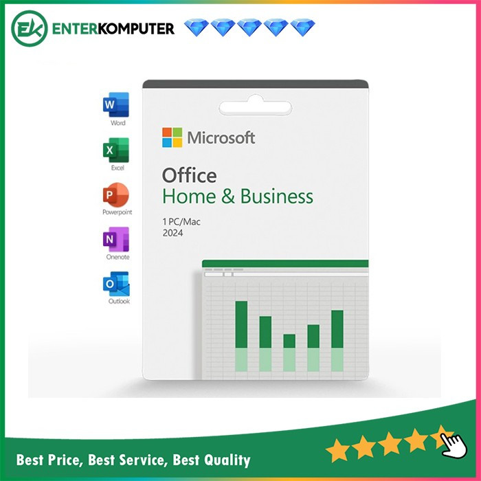 Jual Office 2024 Home & Business (Word, Excel, Power Point, One Note, Outlook) - POSA Card ...