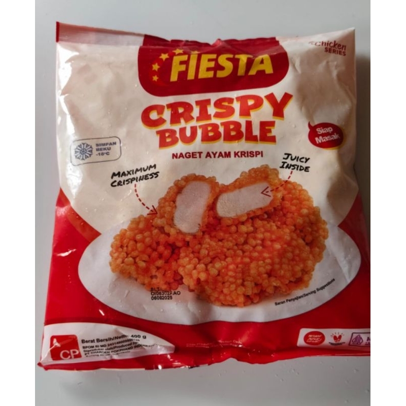 Jual Fiesta Crispy Bubble Nugget 400 gr | Shopee Indonesia