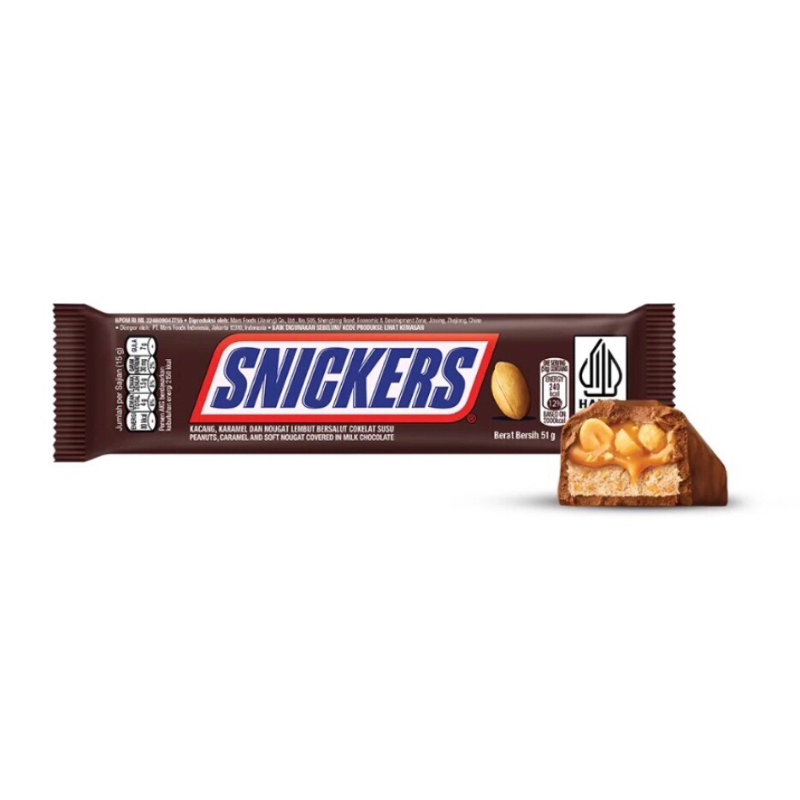 Jual Snickers Peanut Chocolate Original Coklat | Shopee Indonesia