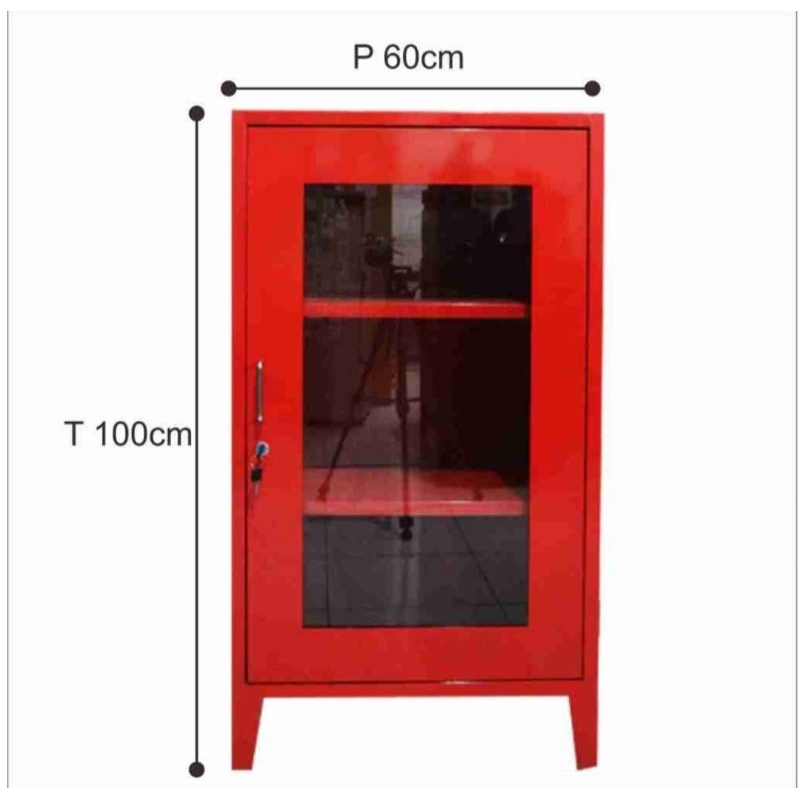 Jual Lemari APD Pemadam Kebakaran Damkar uk 100 x 60 x 40 Safety ...