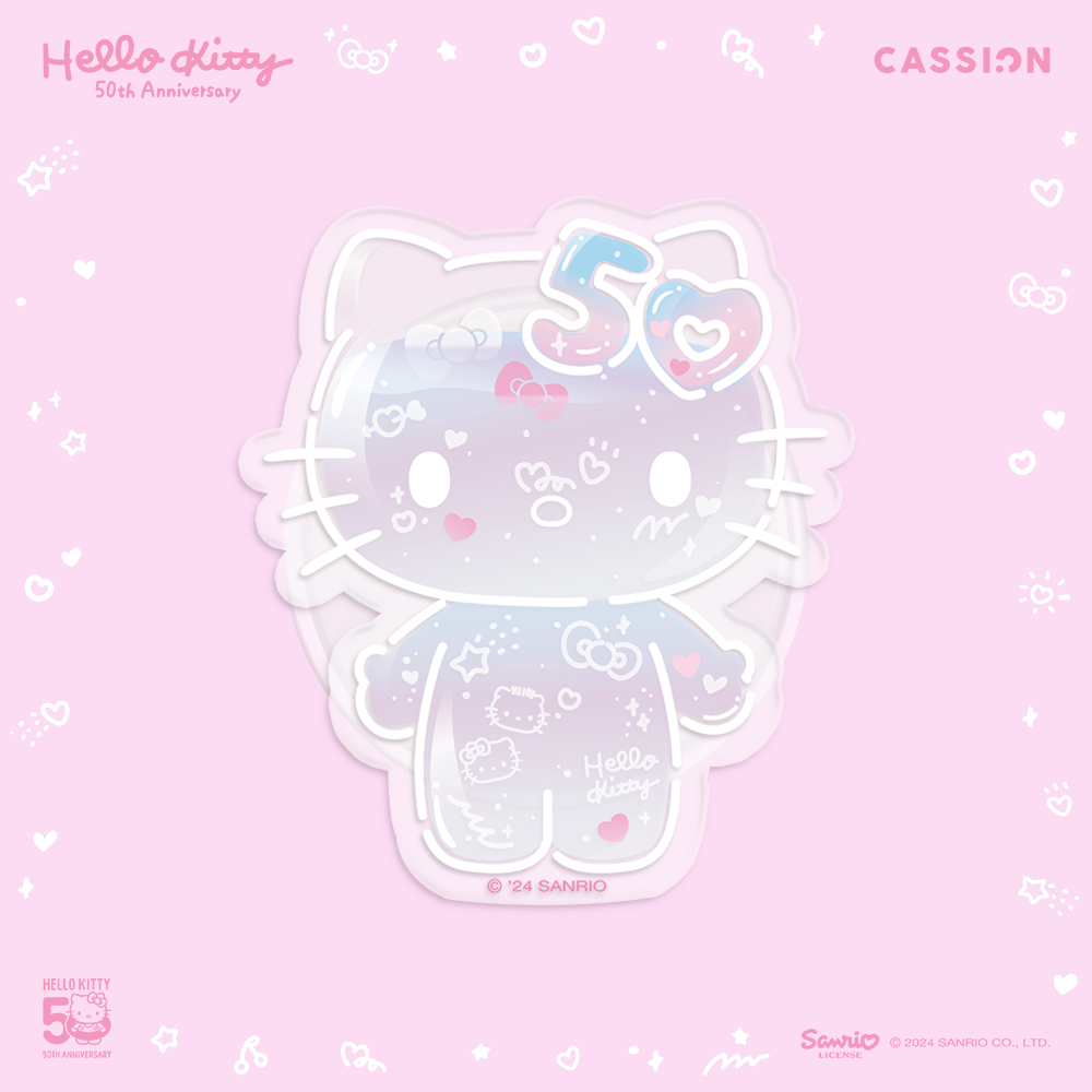 Jual Popup Stand Acrylic Phone Holder Docking Friendly - Hello Kitty ...