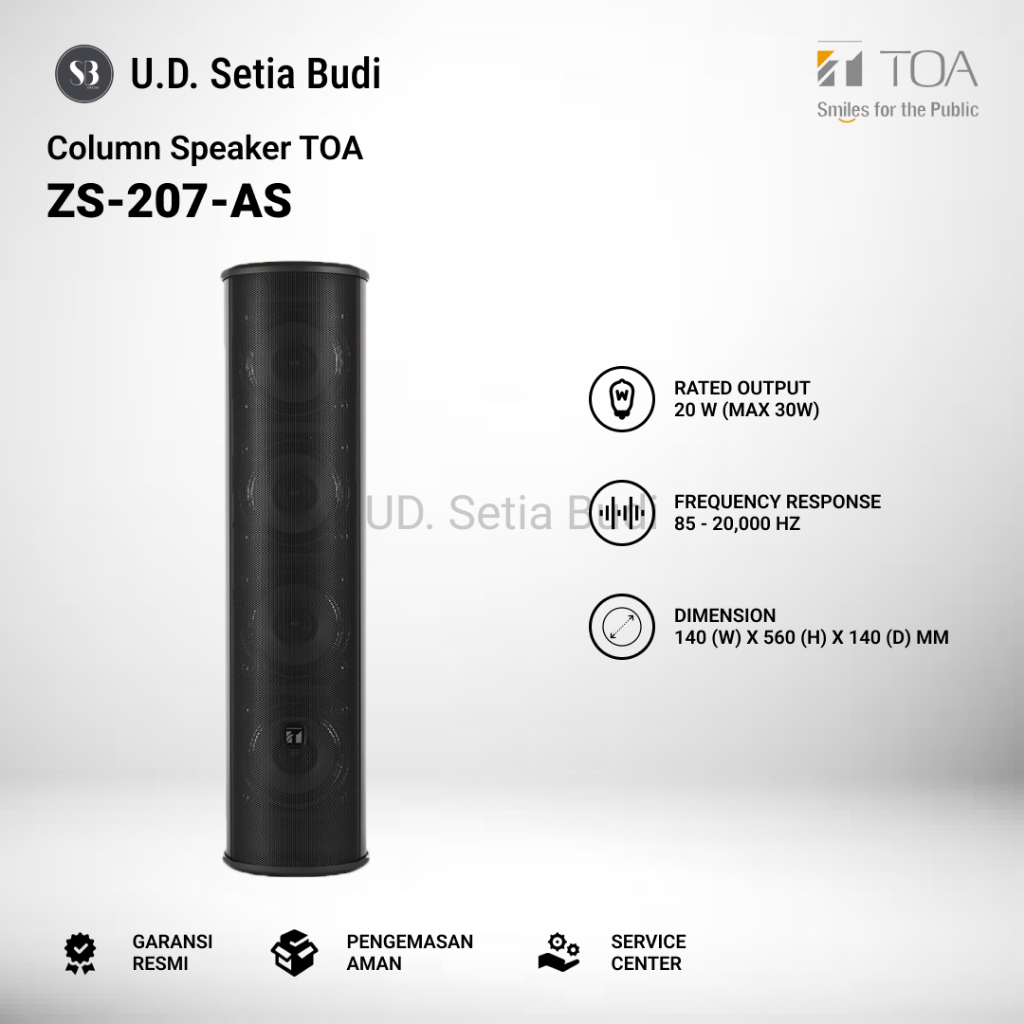 Jual TOA Column Speaker ZS-207 Asli dan Bergaransi | Shopee Indonesia