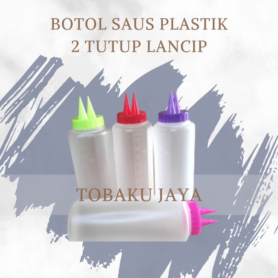 Jual Botol Tutup Lancip Mayonaise Besar / Botol Tutup Lancip 1 L Ukuran ...