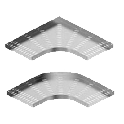 Jual kabel tray ,Horizontal Elbow Tray 50x50 mm Electro Galvanize ...