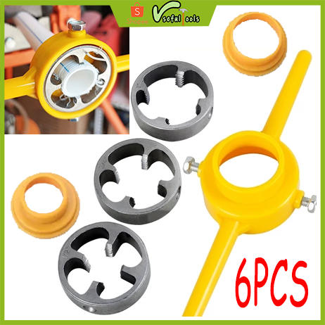 Jual Usefultools 6Pcs/Set Pipe M10 Threading Tool PVC PR Thread Maker 1 ...