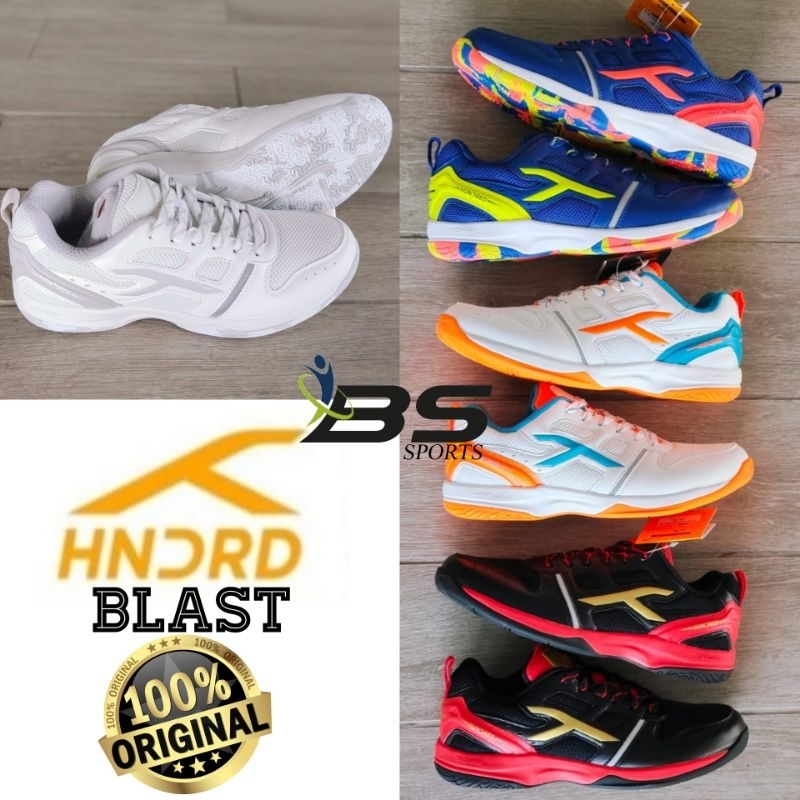 Jual SEPATU BADMINTON HUNDRED HNDRD BLAST ORIGINAL | Shopee Indonesia