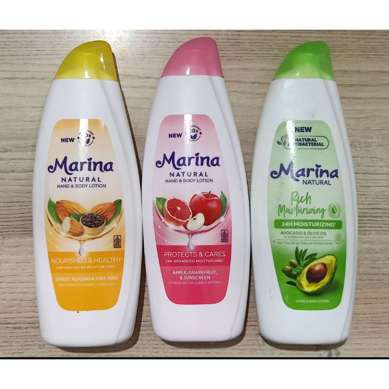 Jual Marina natural hand body lotion 475 ml | Shopee Indonesia