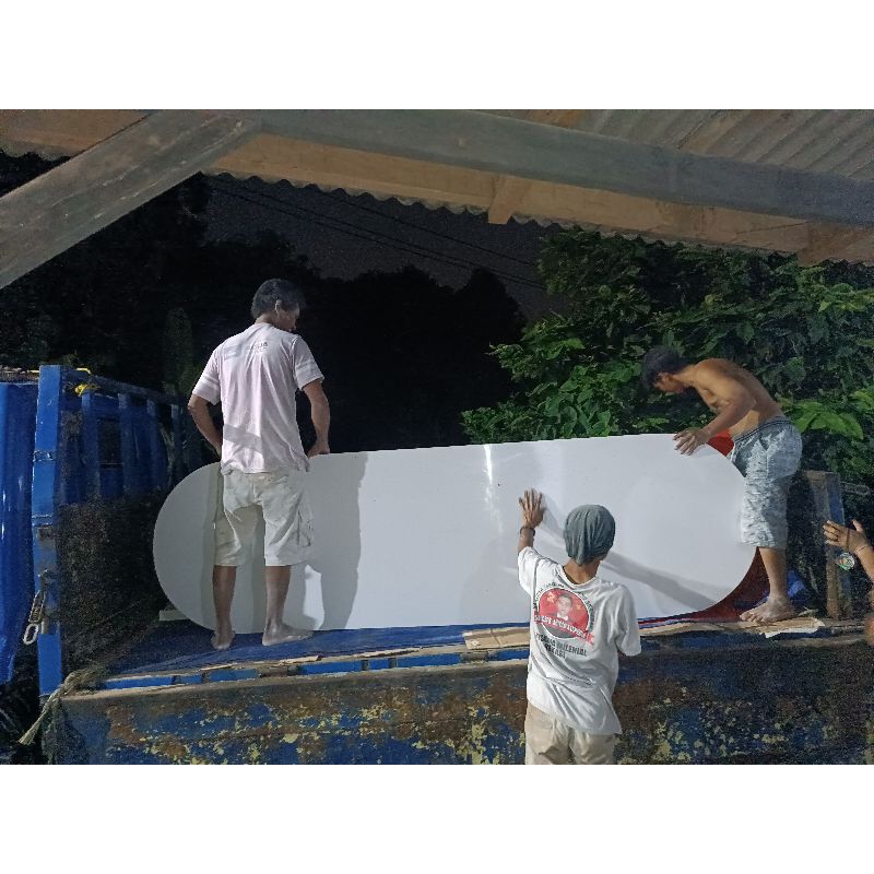 Jual TOP TABLE SOLID SURFACE PUTIH BATU CUSTOM meja meeting | Shopee ...