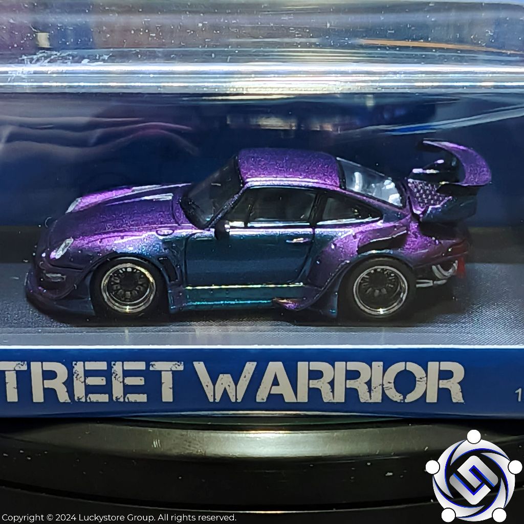 Jual Street Weapon Warrior x Ghost Player 1:64 RWB Porsche 993 Low Wing ...