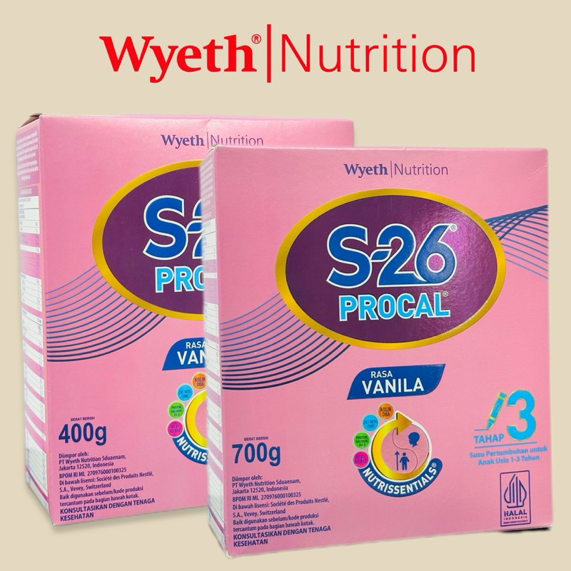 Jual S26 S-26 PROCAL Susu Formula Rasa Vanila Nutrissentials Tahap 3 untuk Anak Usia 1-3 Tahun ...
