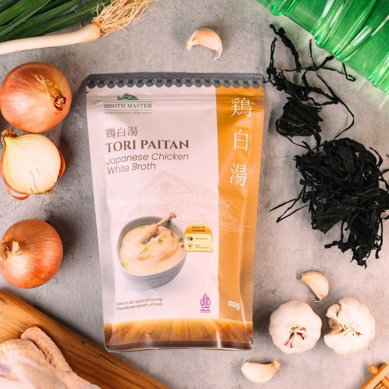 Jual Tori Paitan Japanese Chicken White Broth Brothmaster 400ml ...