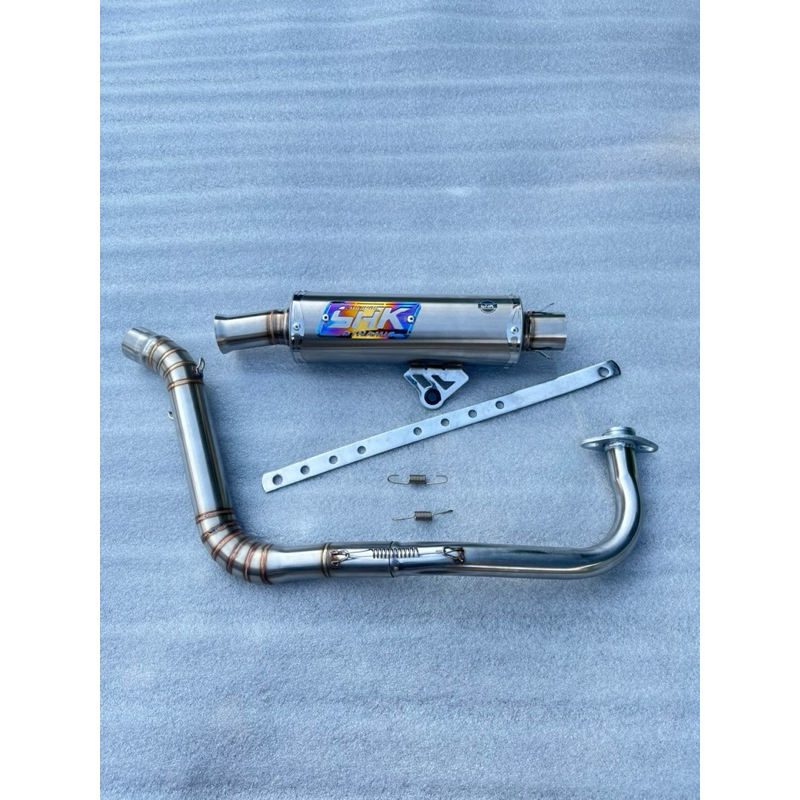 Jual Knalpot samlong corong medwick original SHK inlet 38mm untuk motor ...