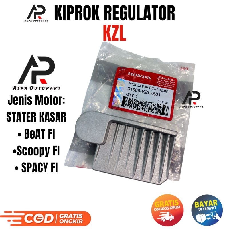 Jual KIPROK REGULATOR (KZL) HONDA BEAT FI - SCOOPY FI - SPACY FI - MEGA ...