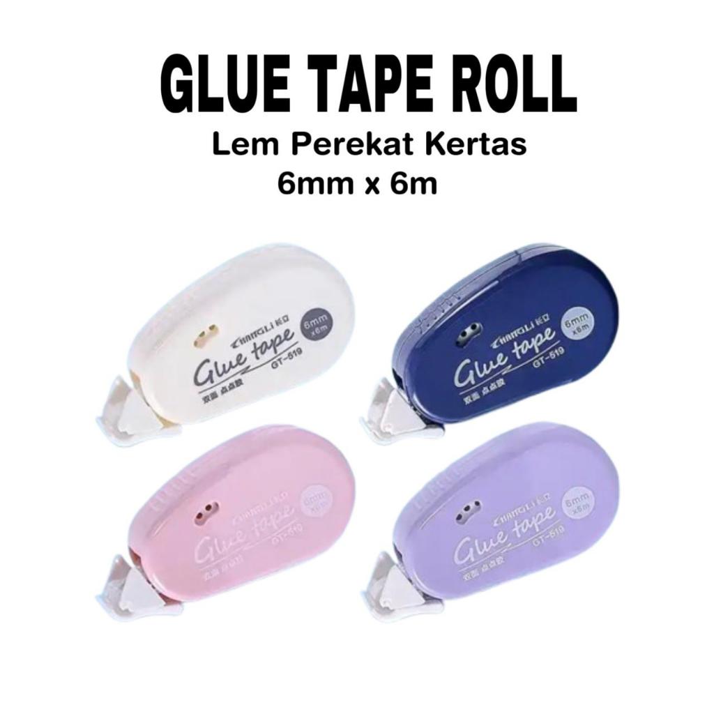 Jual HD Glue Tape Roller Double Tape Lem Roller Lem Perekat Kertas ...