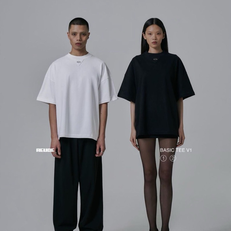 Jual REUDE OVERSIZE TSHIRT BASIC BLACK - SIZE 2 | Shopee Indonesia